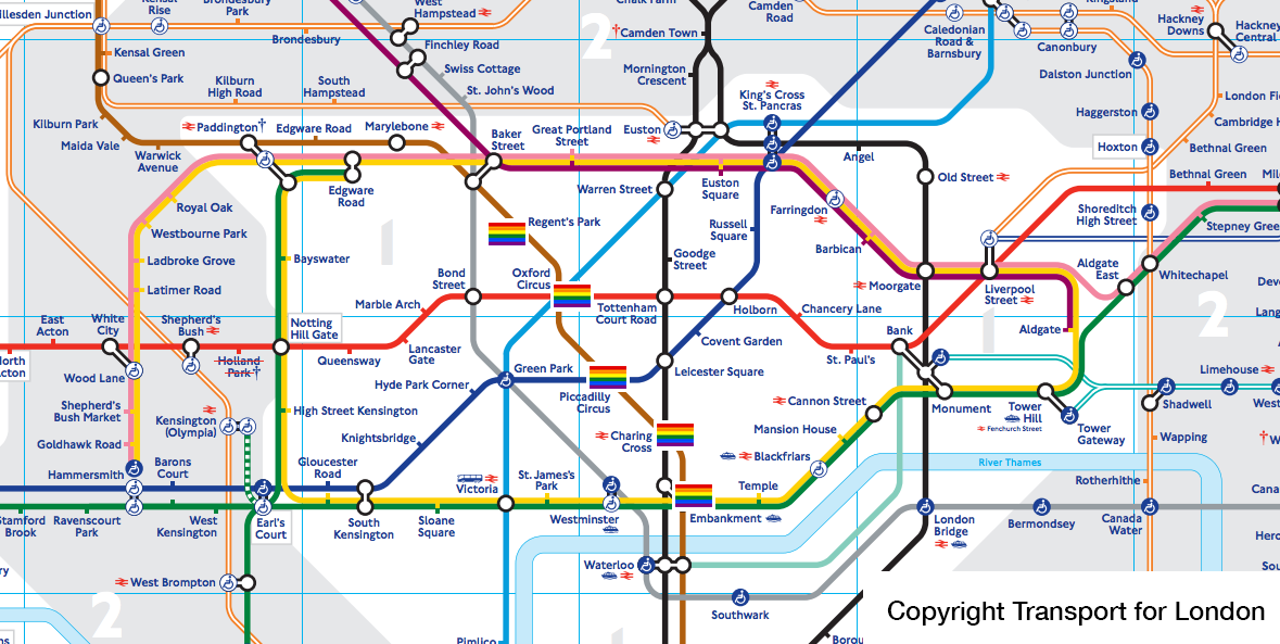 Pride in London 2017 Parade Route and Travel Info - Mapway